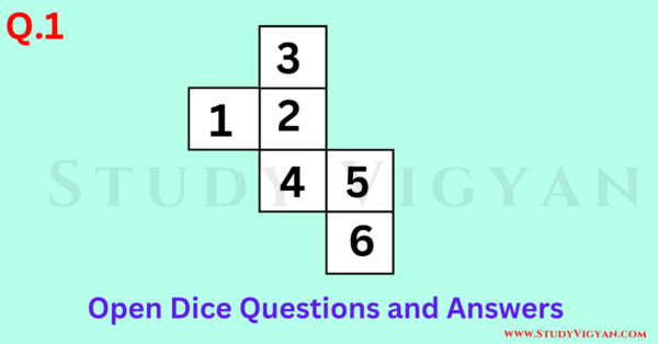 Open Dice Reasoning Questions and Answers with Pdf in Hindi, Best Tricks
