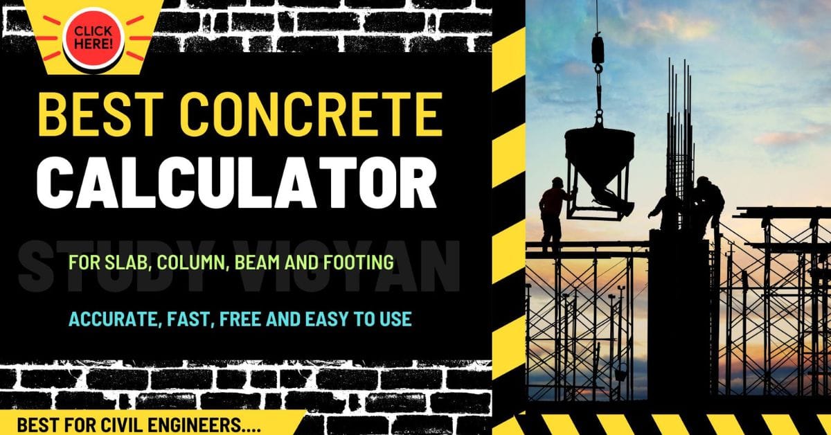 Best Concrete Calculator to Calculate Cement, Sand, and Aggregate for ...
